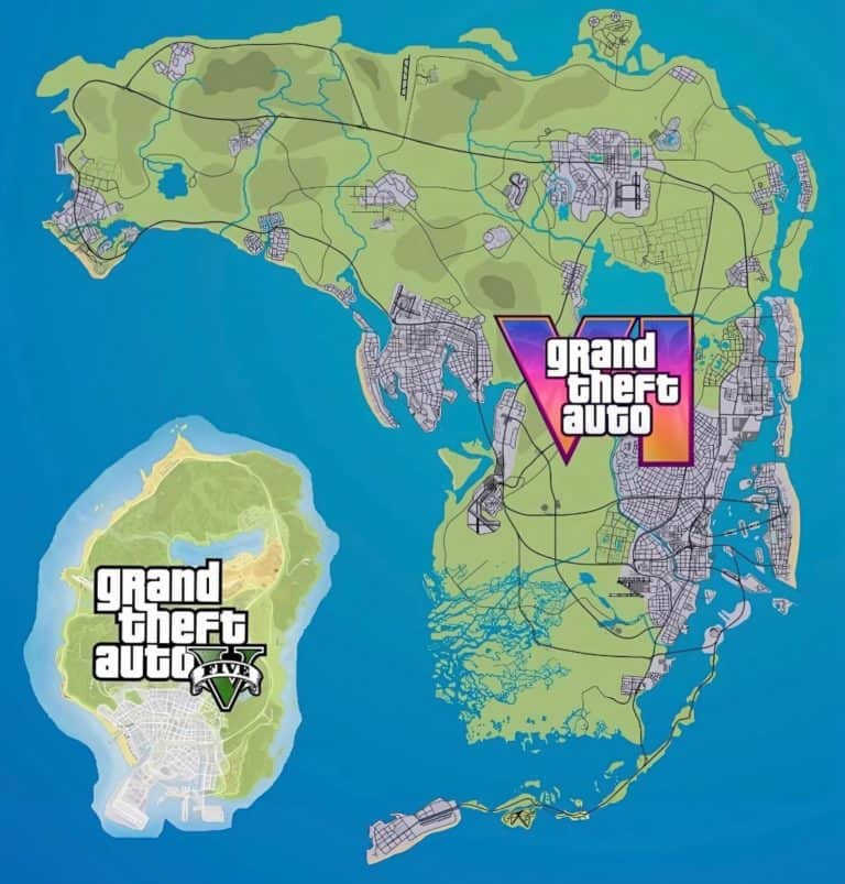 GTA 6 Map - Full Breakdown of Size, Locations & Rockstar’s Official Plans